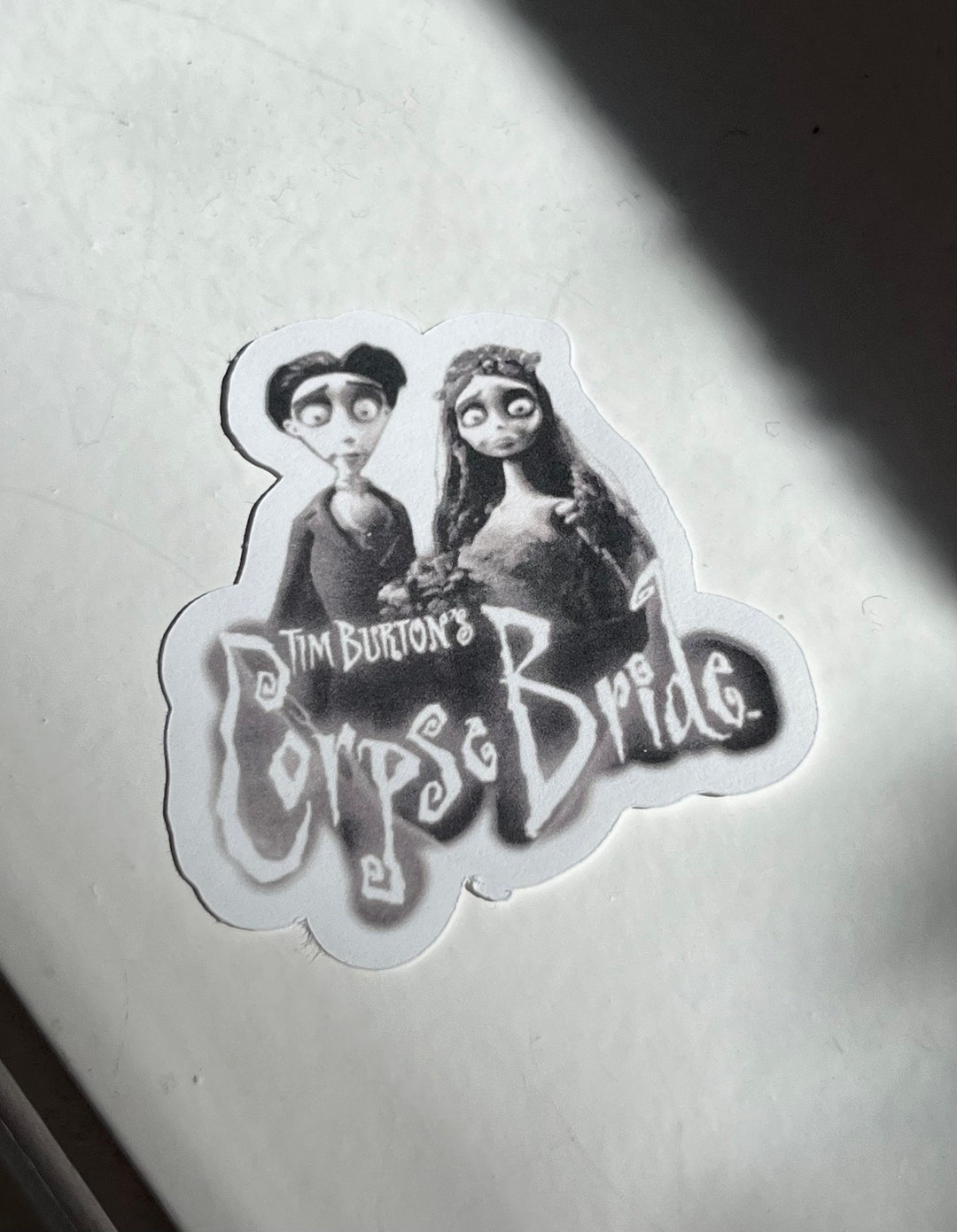 Tim Burton Corpse Bride Kiss-cut Sticker in Matte or Glitter - Etsy