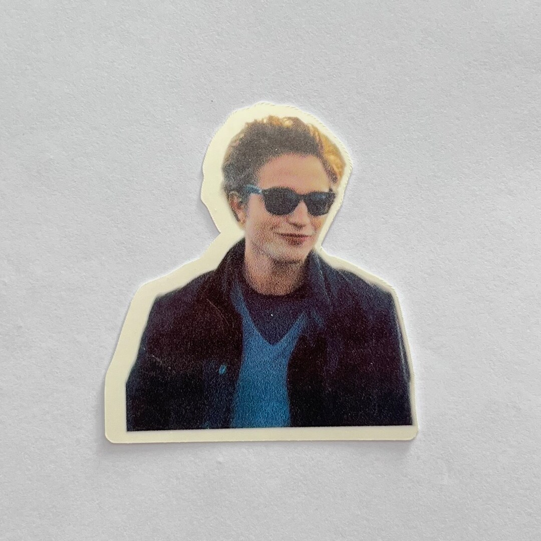 Cool Edward Cullen Twilight Kiss-cut Sticker in Glitter or Glossy ...