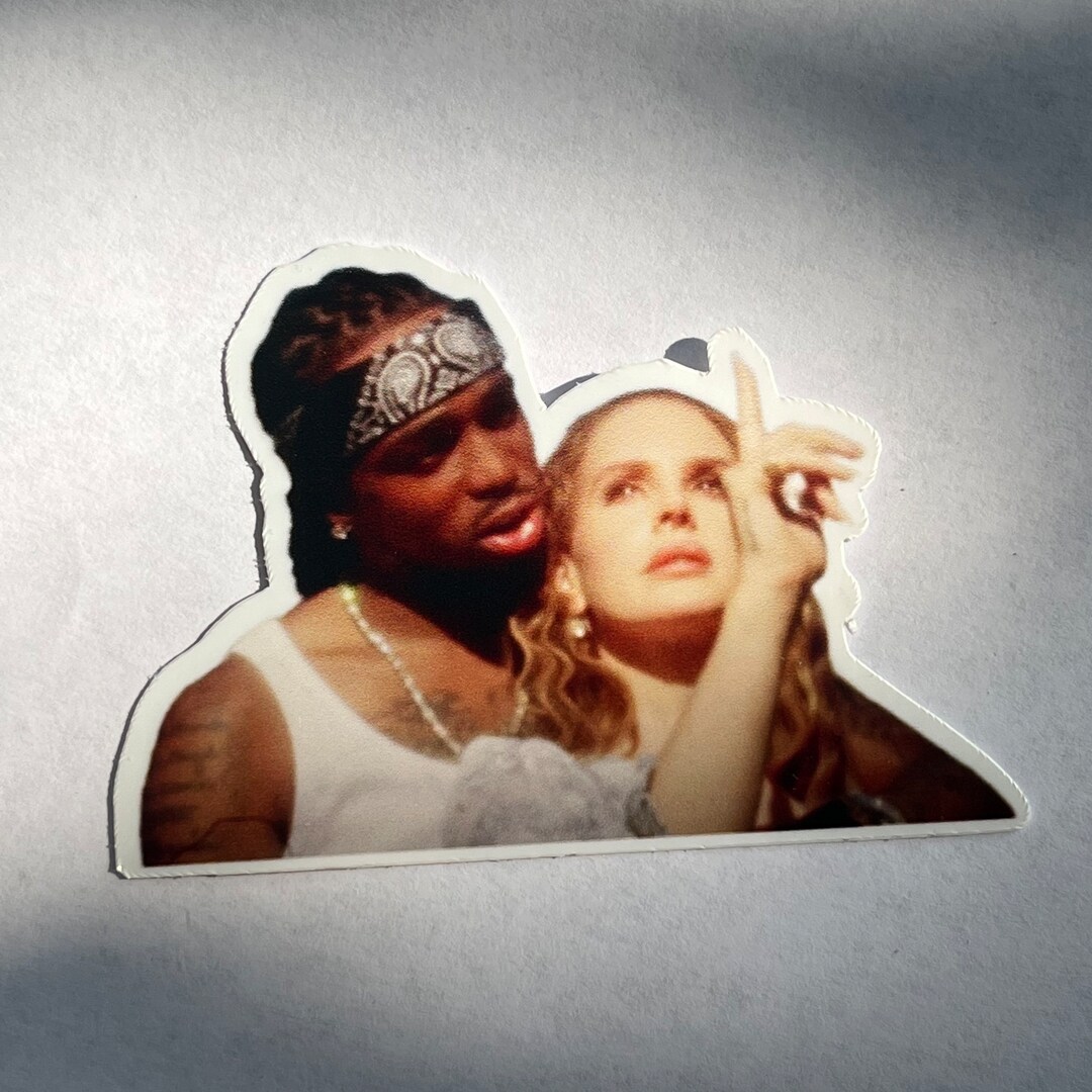 Lana Del Rey and Quavo OTP Kiss-cut Glitter or Matte Sticker - Etsy