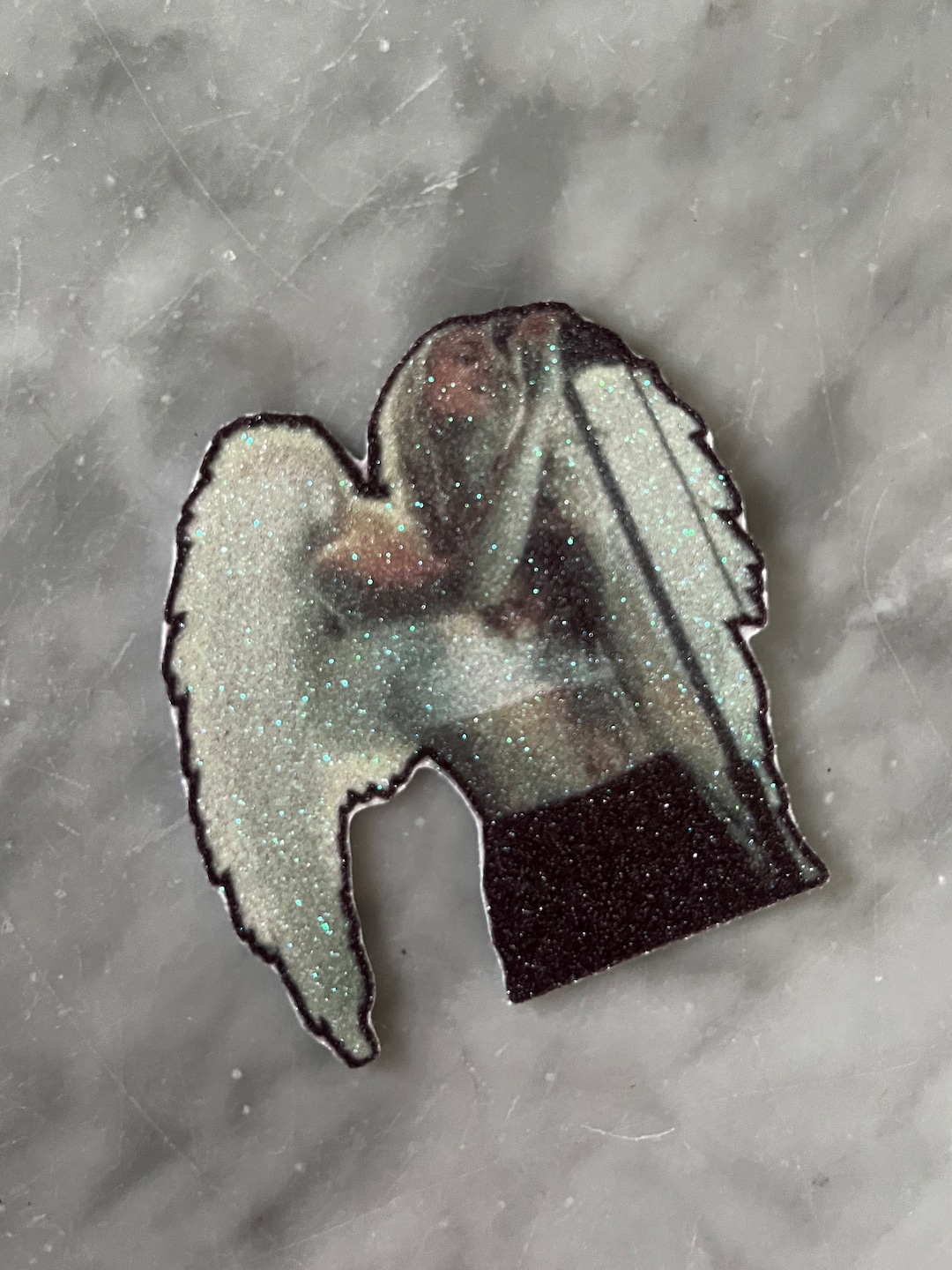 Fiona Apple Angel Wings Singing Glitter or Matte Kiss-cut Sticker - Etsy