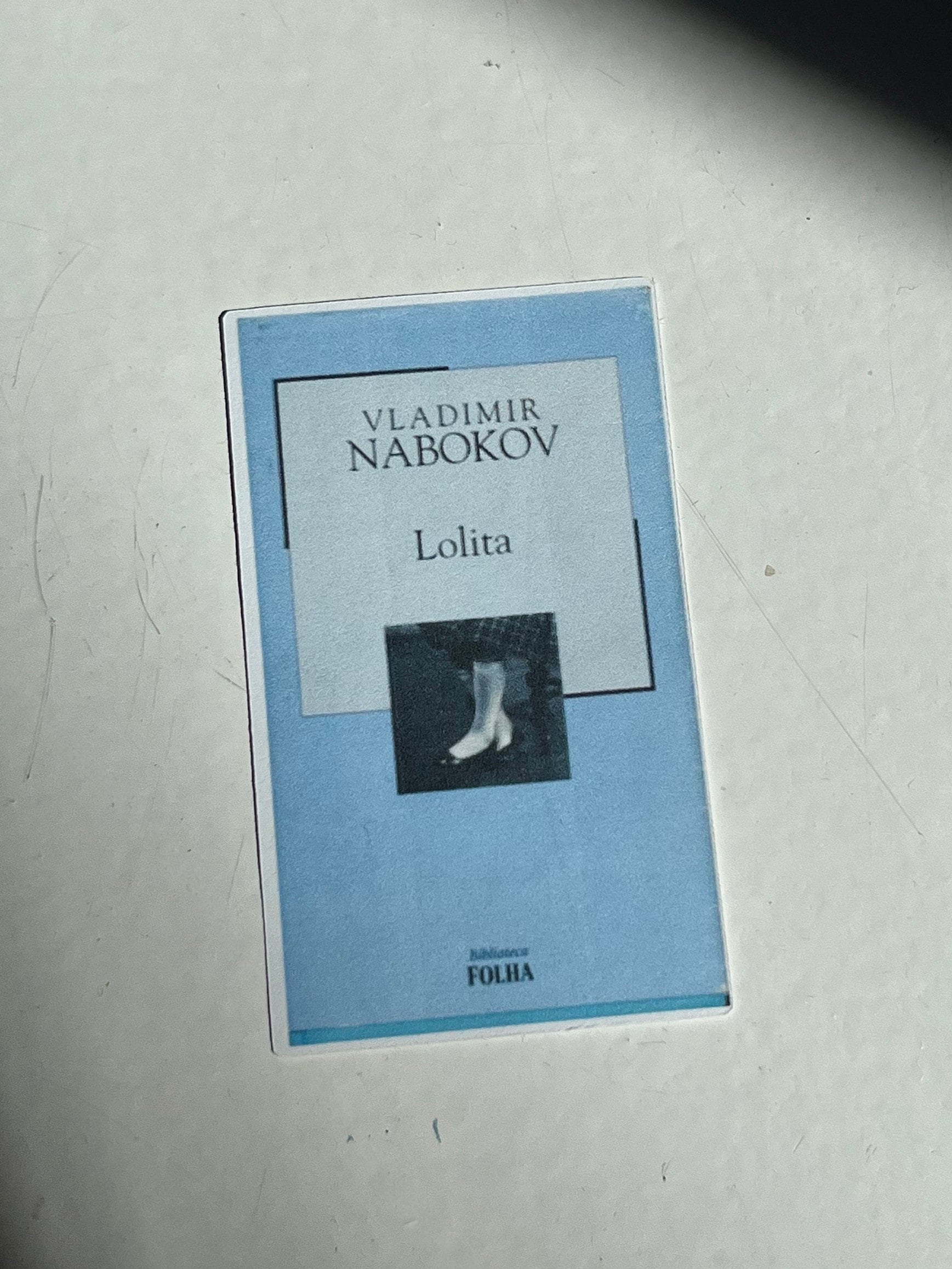 Lolita by Vladimir Nabokov Book Cover Kiss-cut Glitter or - Etsy