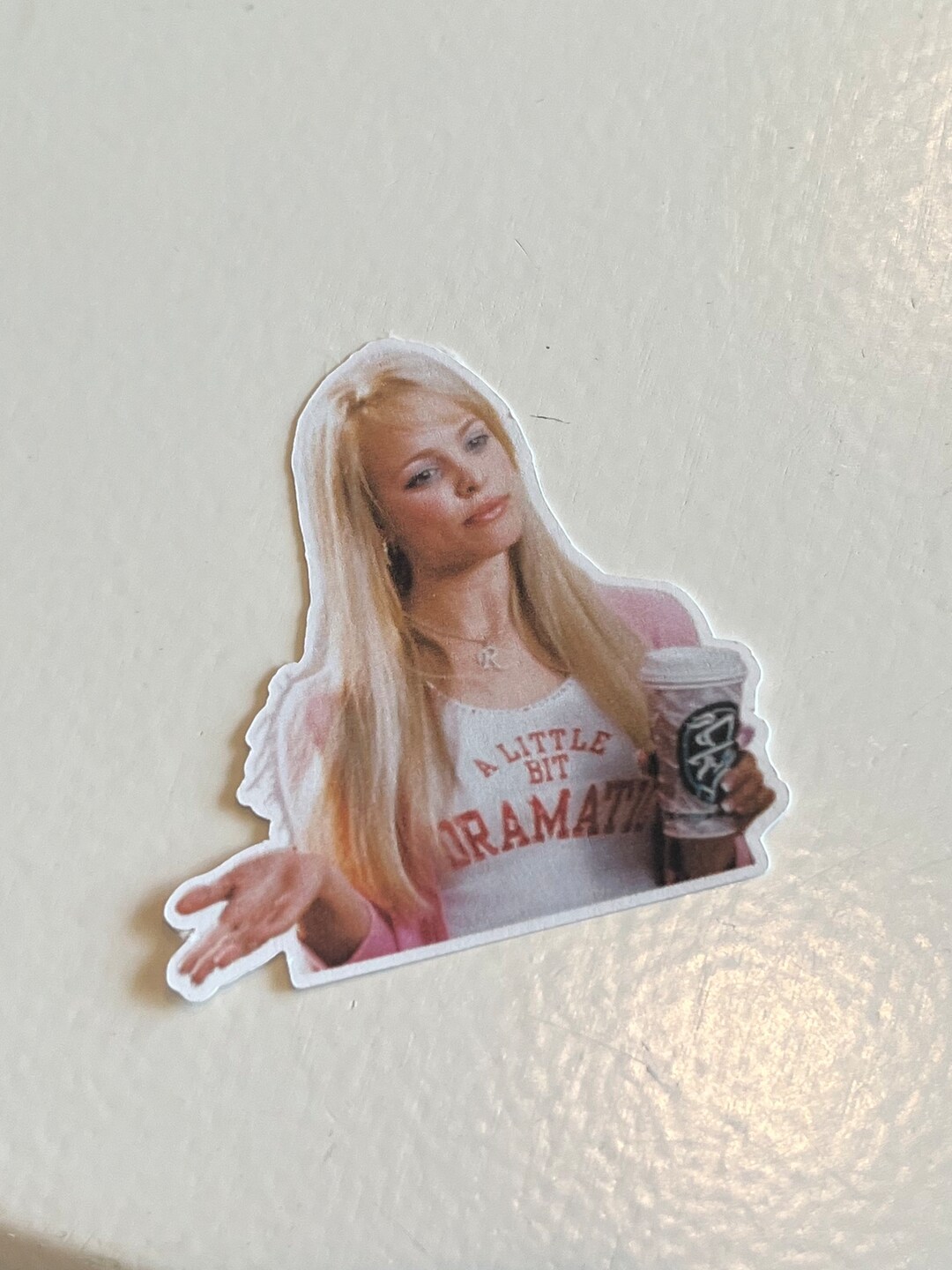 Regina George Mean Girls ‘A Little Bit Dramatic’ Kiss-cut Sticker - Etsy