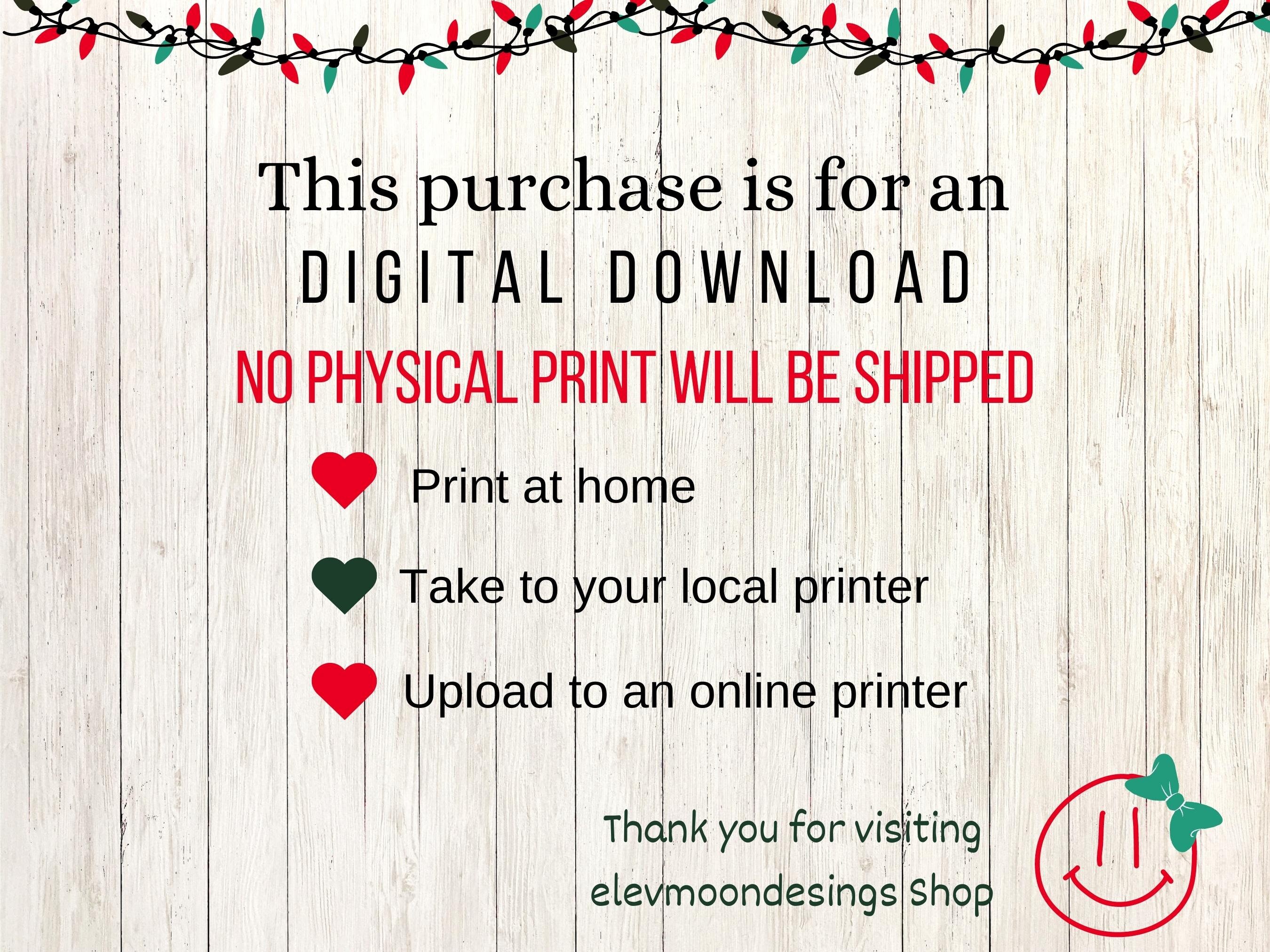 Printable Christmas Gift List, Christmas Gift Tracker, Christmas Gift ...