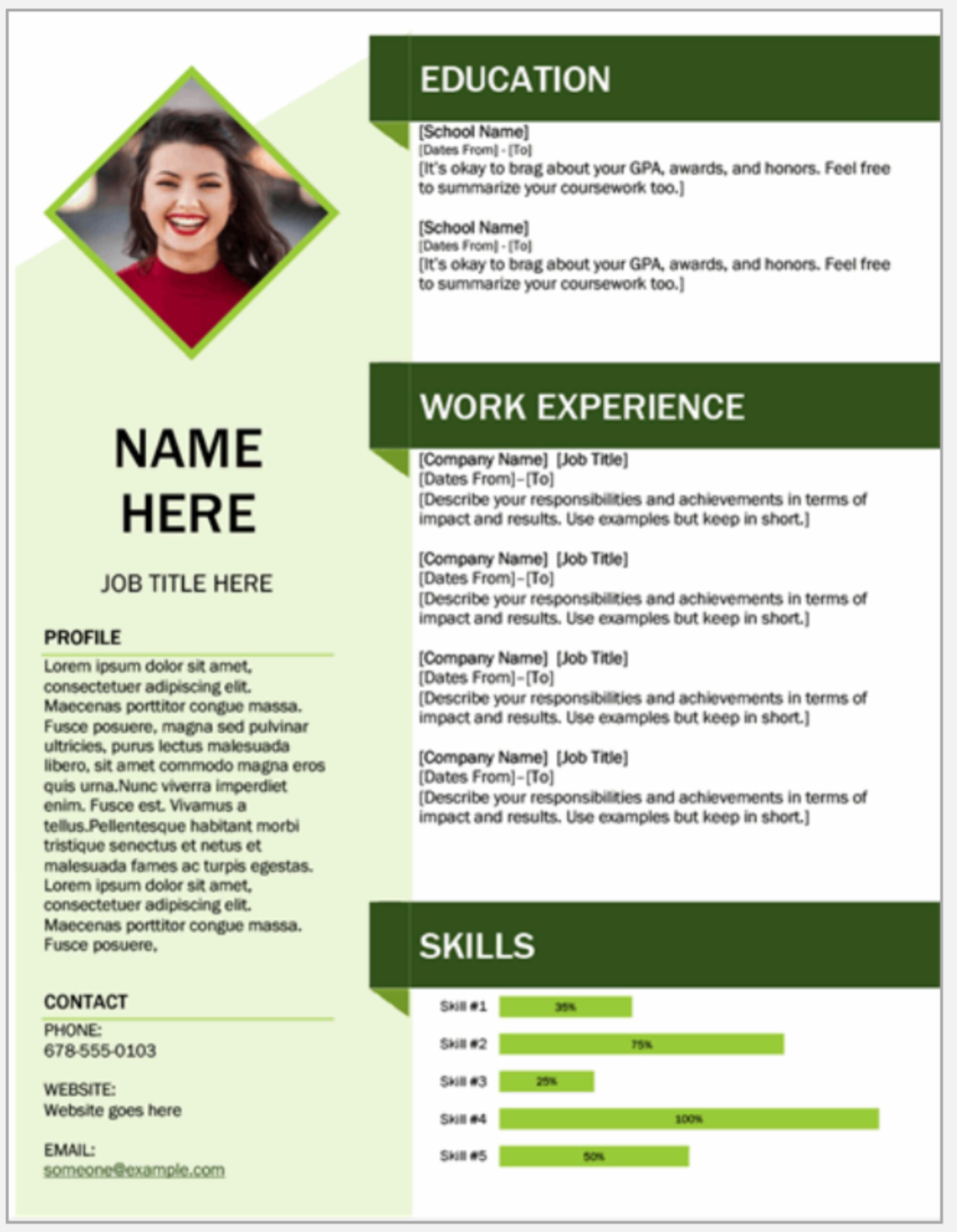 Fully Customizable CV, Resume and Cover Letter Templates Digital Files ...