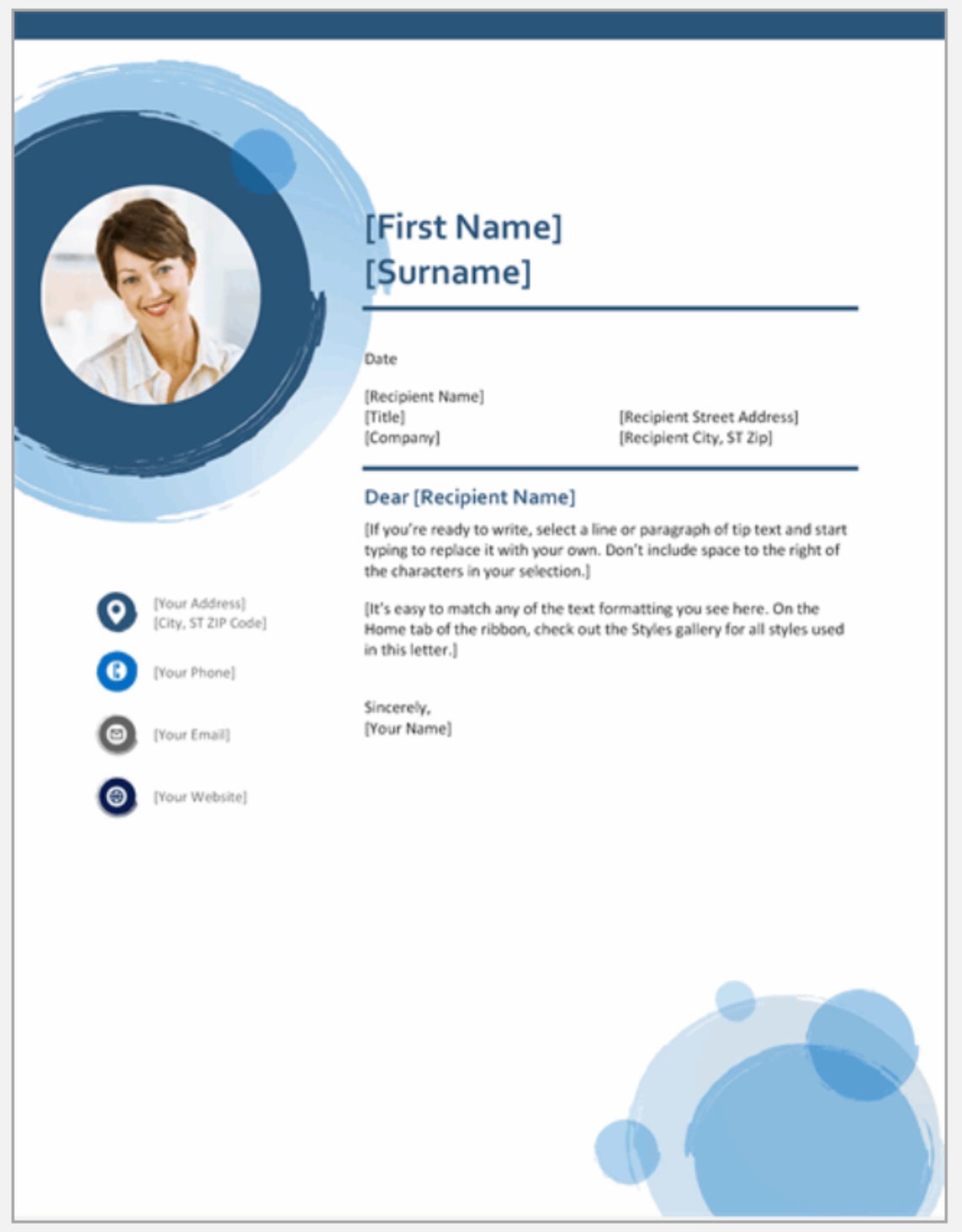 Fully Customizable CV Resume and Cover Letter Templates - Etsy