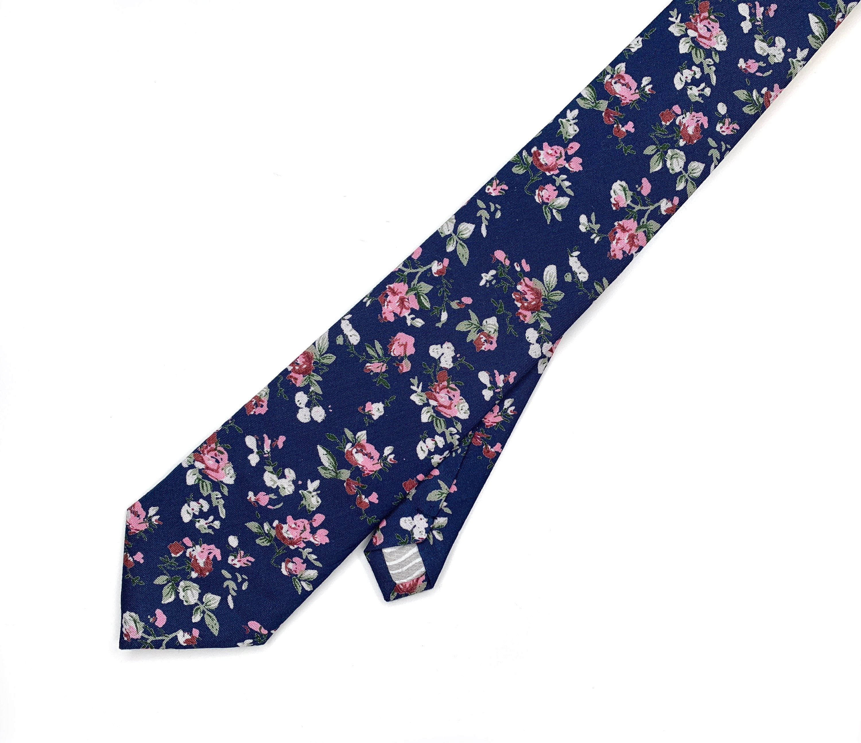 Navy Floral Tie Blue Floral Necktie Bow Tie Suspenders - Etsy Navy Floral Tie Blue Floral Necktie Bow Tie Suspenders - Etsy