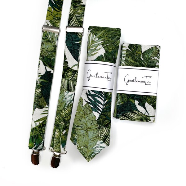 Tropical Necktie - Etsy