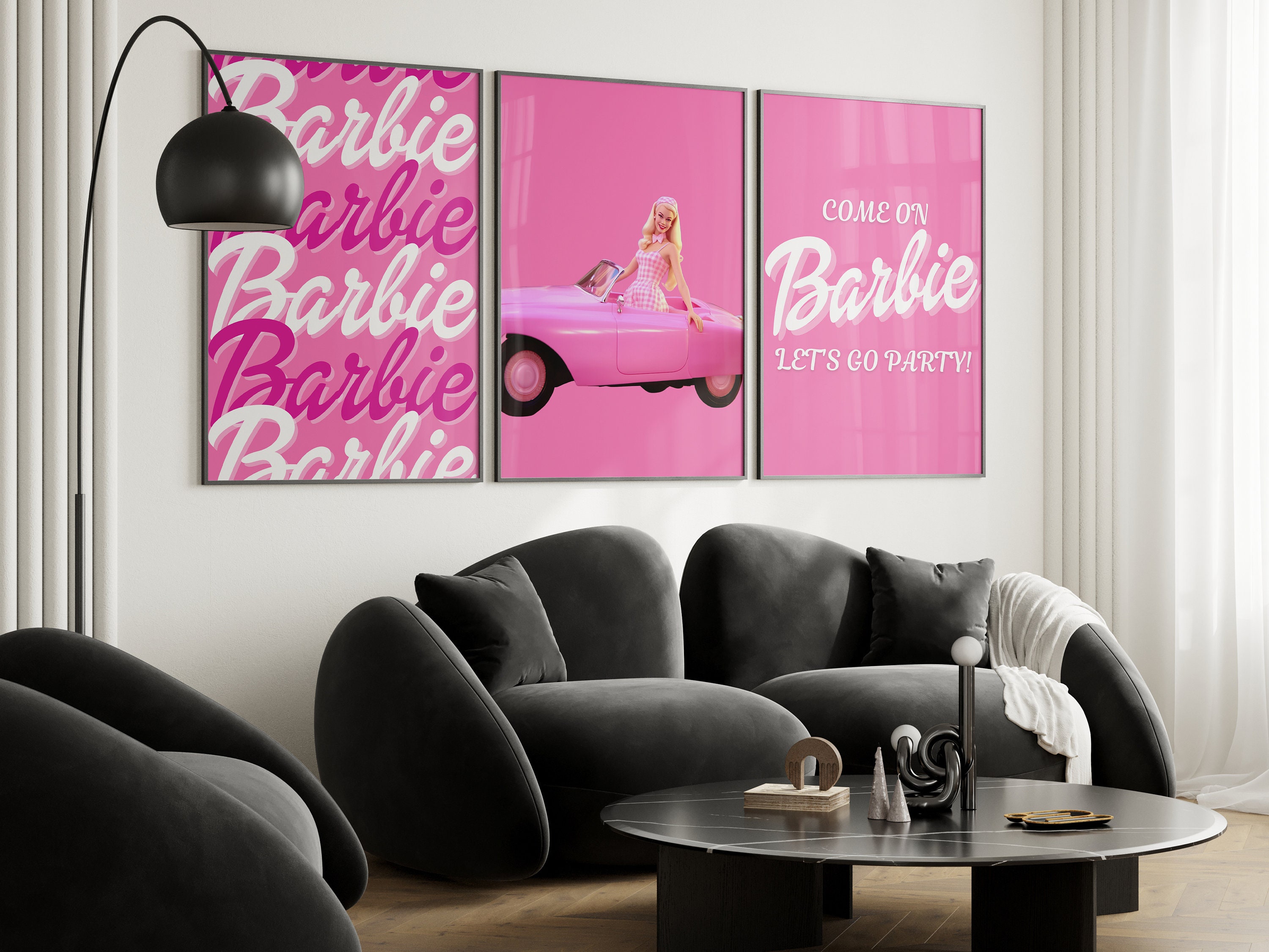 Barbie Art Retro Barbie Poster Designed & Sold By Patswerk
