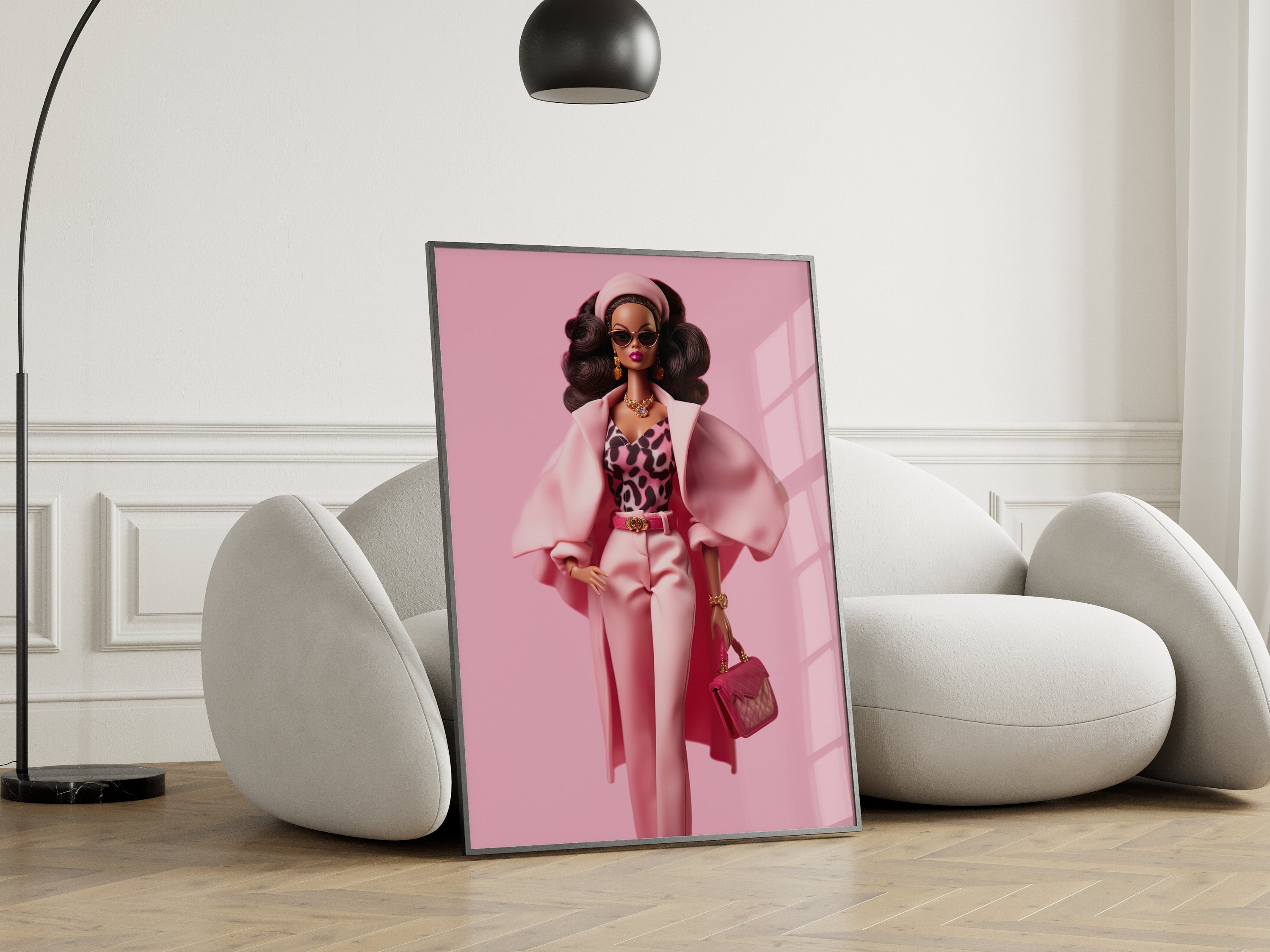 Barbie Art Retro Barbie Poster Retro Doll Wall Print - Etsy