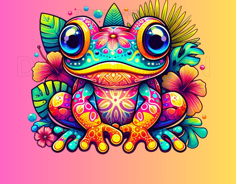 Kawaii Frog Cute Clipart, Chibi Frogs Clipart, Kawaii Frogs, Kawaii ...