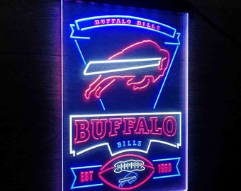 Neon Buffalo Bills Sign - Etsy