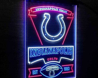 Colts Bar Sign - Etsy