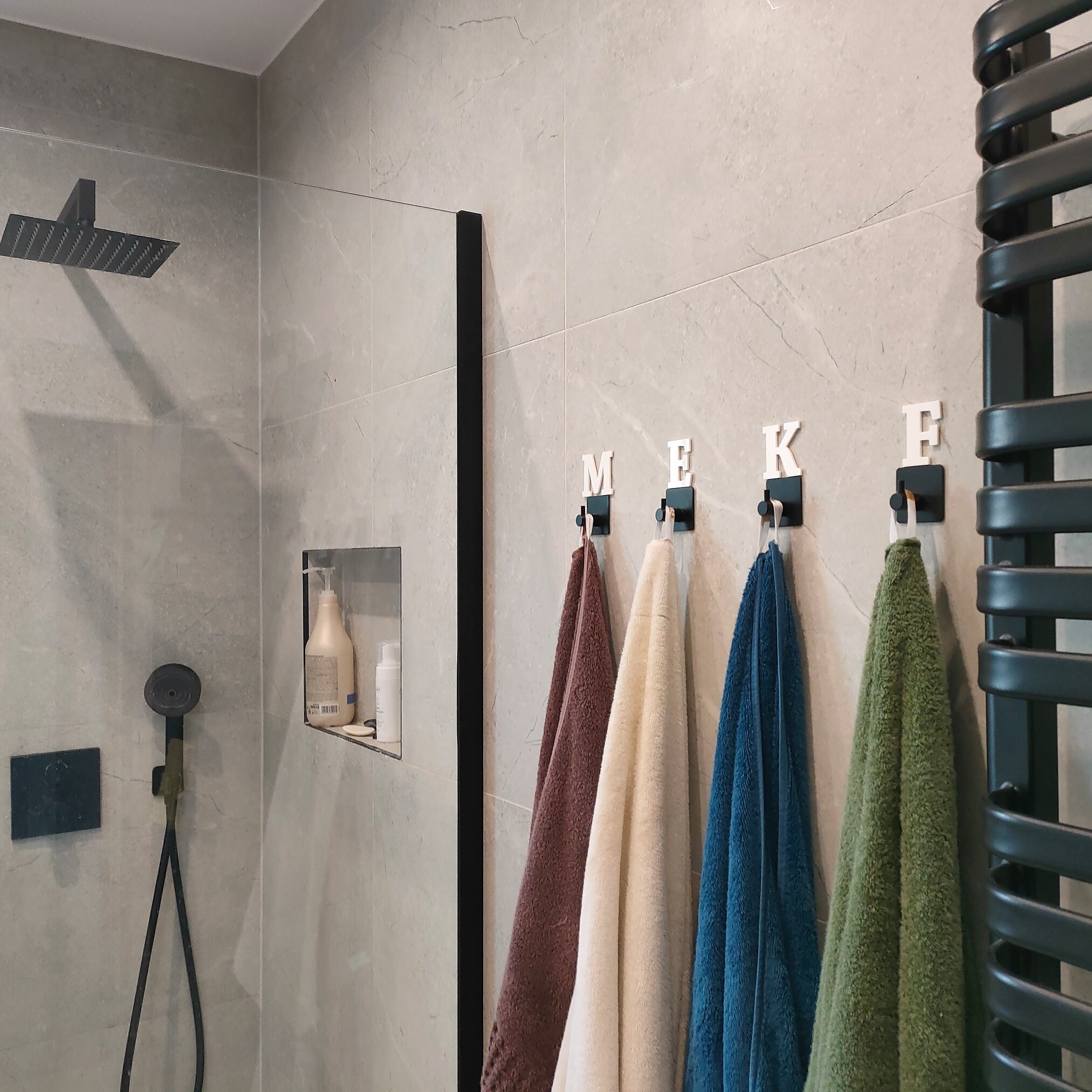 Towel Tags With Names, Personalized Bathroom Sign, Name Towel, Bathroom ...