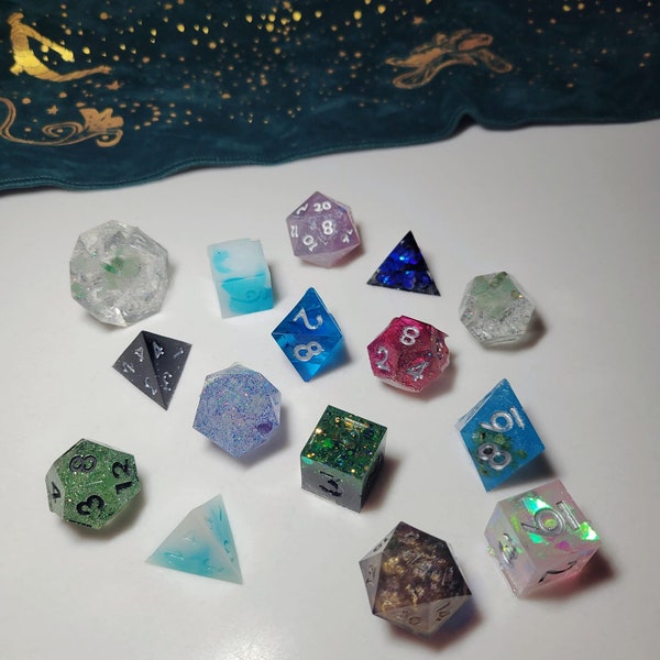 Custom Order Dnd Dice - Etsy