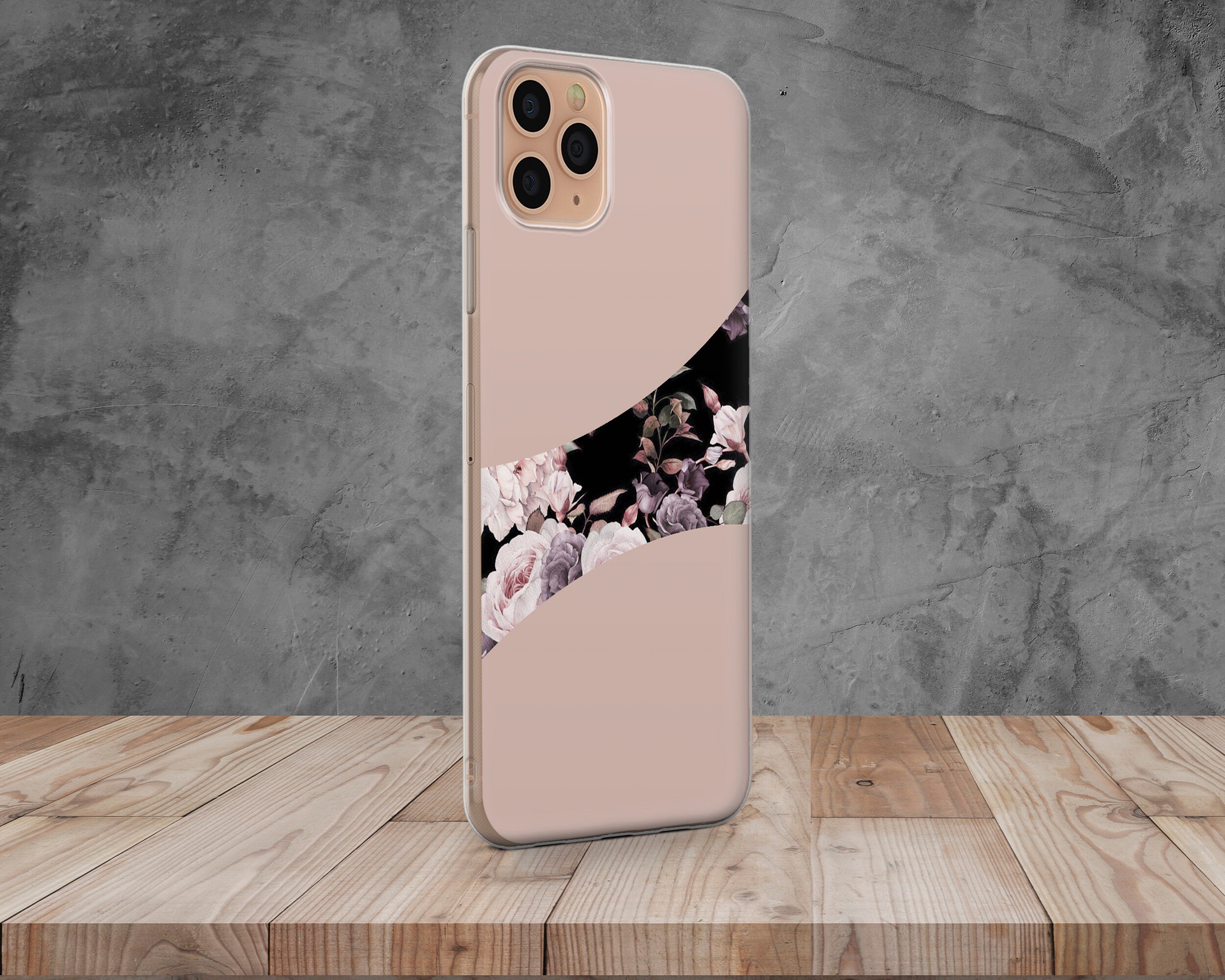 Rose Pattern Bloom Phone Case Classic Cover for iPhone 14 12 - Etsy