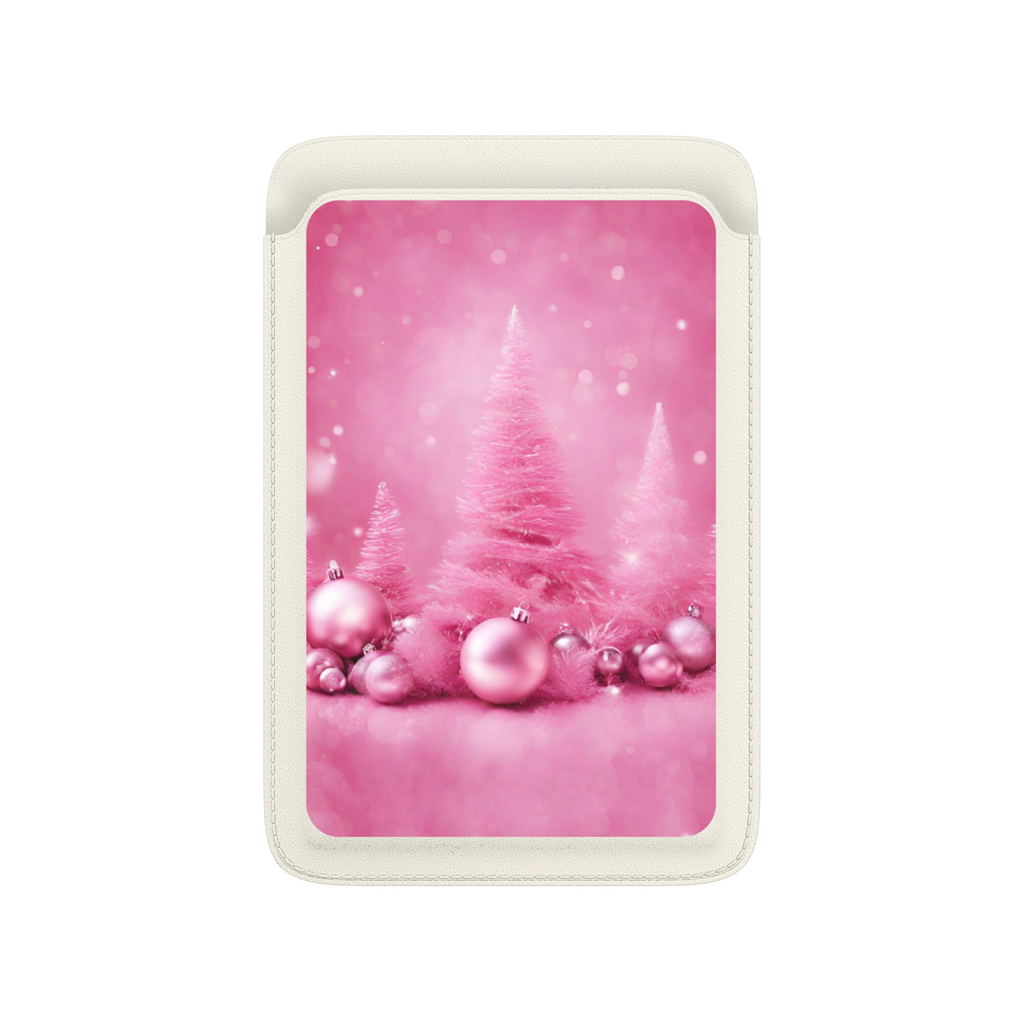 Gift Ideas for Her Magsafe Wallet, Magnetic Pink Christmas Wallet ...