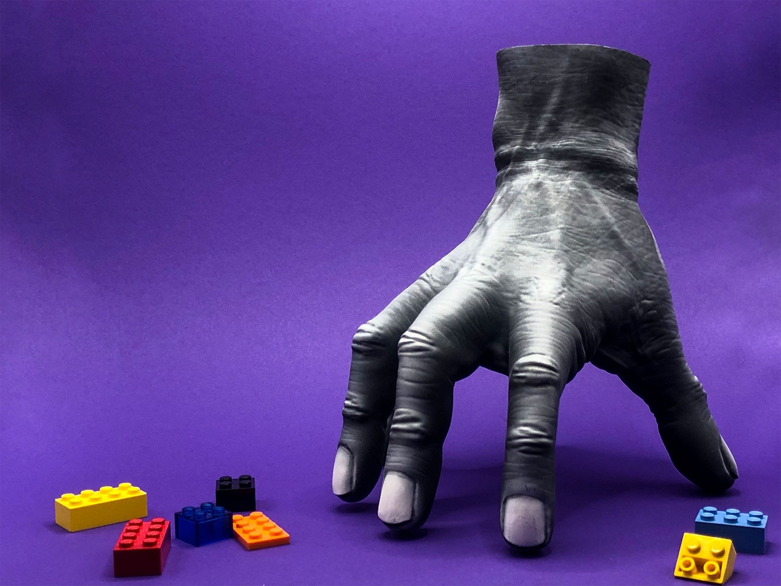 The Thing From the Addams Family Real Size 20 Cm High 3D - Etsy