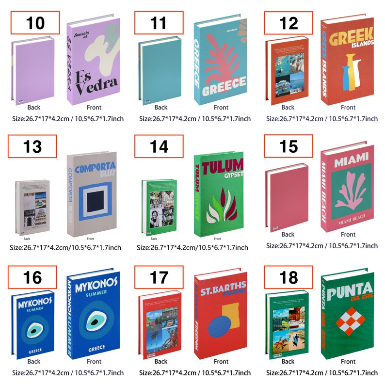 Luxury Decorative Book Box Openable Book Box Coffee Table - Etsy