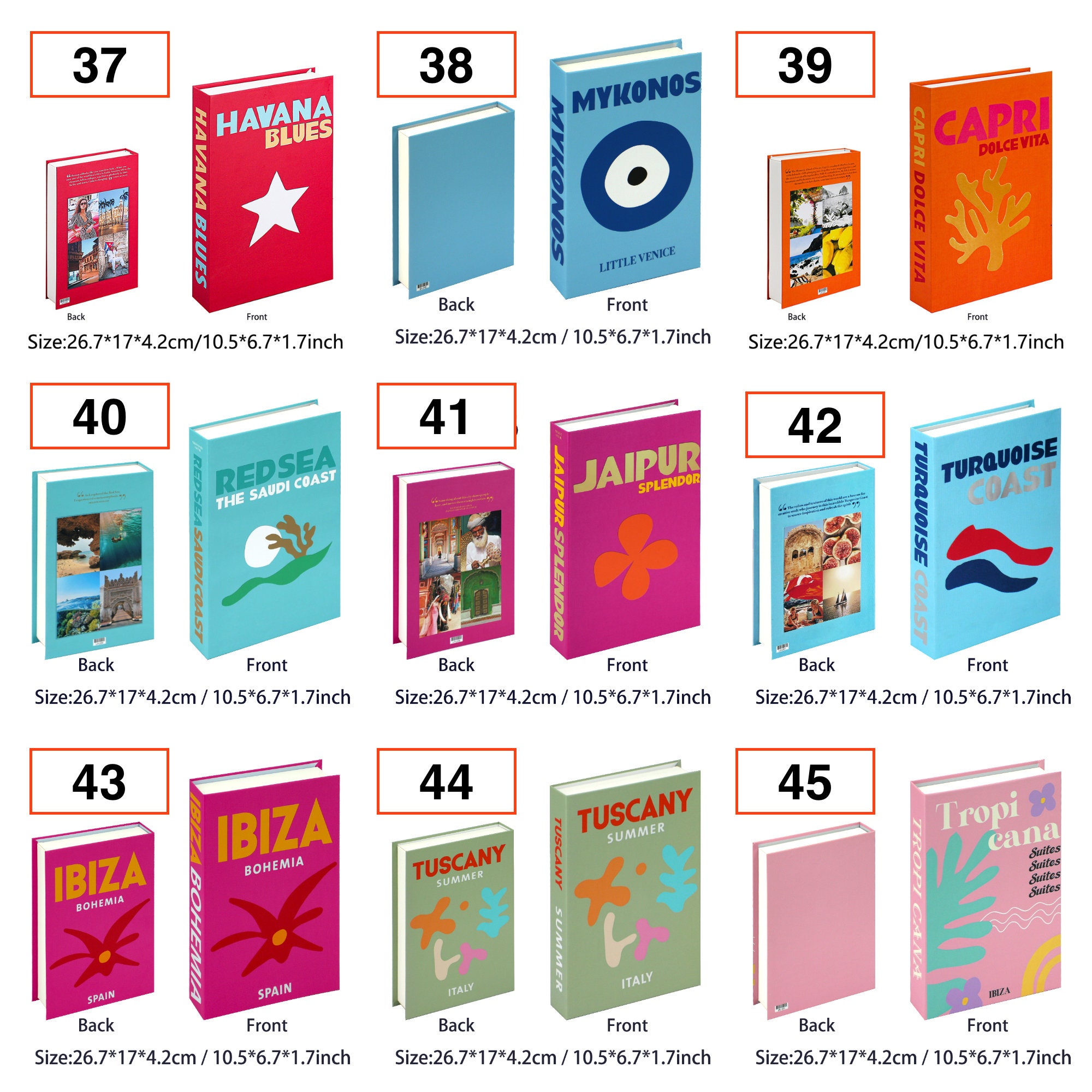 Luxury Decorative Book Box Openable Book Box Coffee Table - Etsy