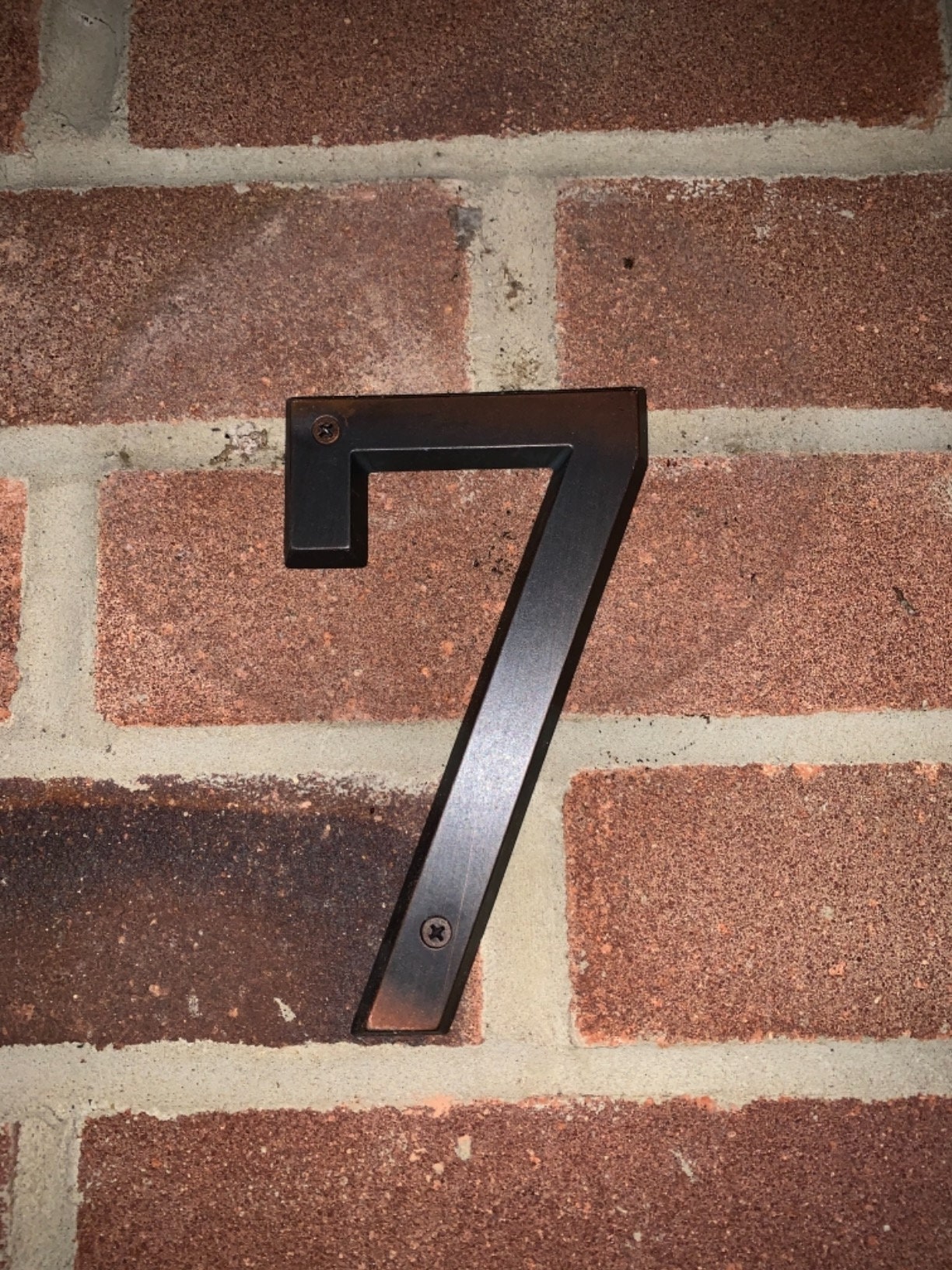152mm Very Big House Number Modern House Numbers, House Number Sign ...