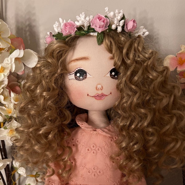 Textile Doll - Etsy