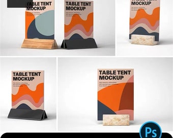 Stand Menu Mockup - Etsy