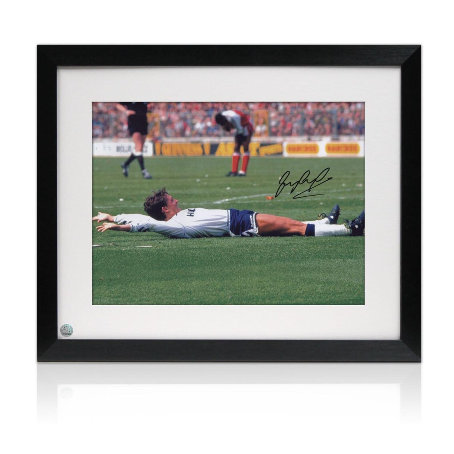 Gary Lineker Signed Tottenham Hotspur Photo: FA Cup Semi-final Goal ...