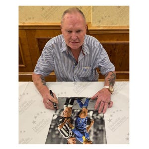 Paul Gascoigne and Vinnie Jones Signed Photo - Etsy