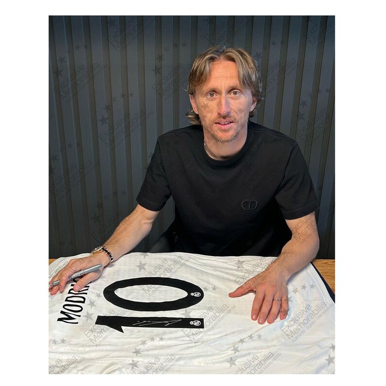 Luka Modric Signed Real Madrid 2024-25 Football Shirt - Etsy