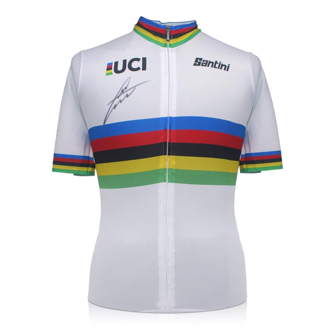 Mark Cavendish Signed Official World Champion Jersey - Etsy