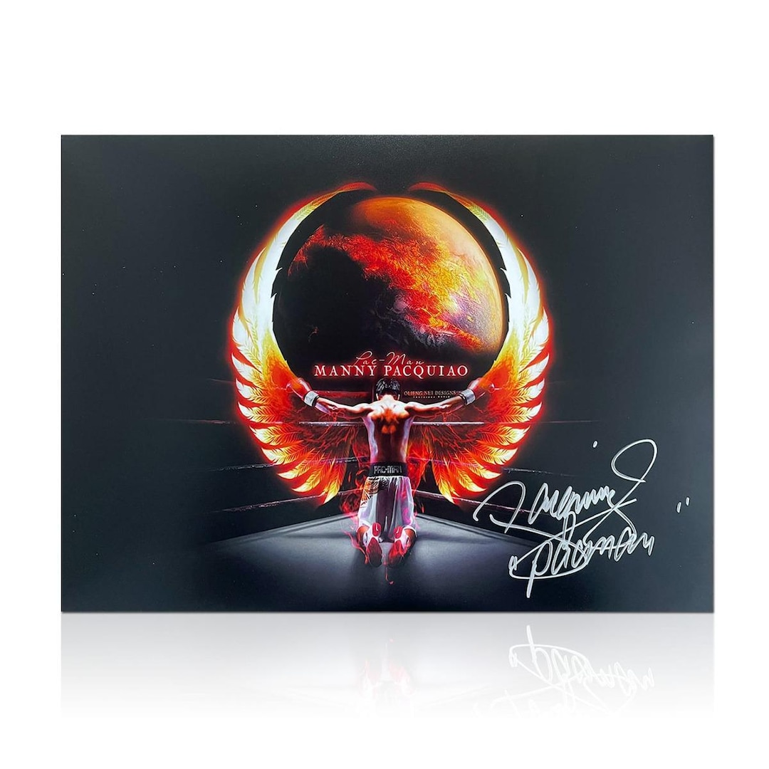 Manny Pacquiao Signed Boxing Photo: Pacman - Etsy