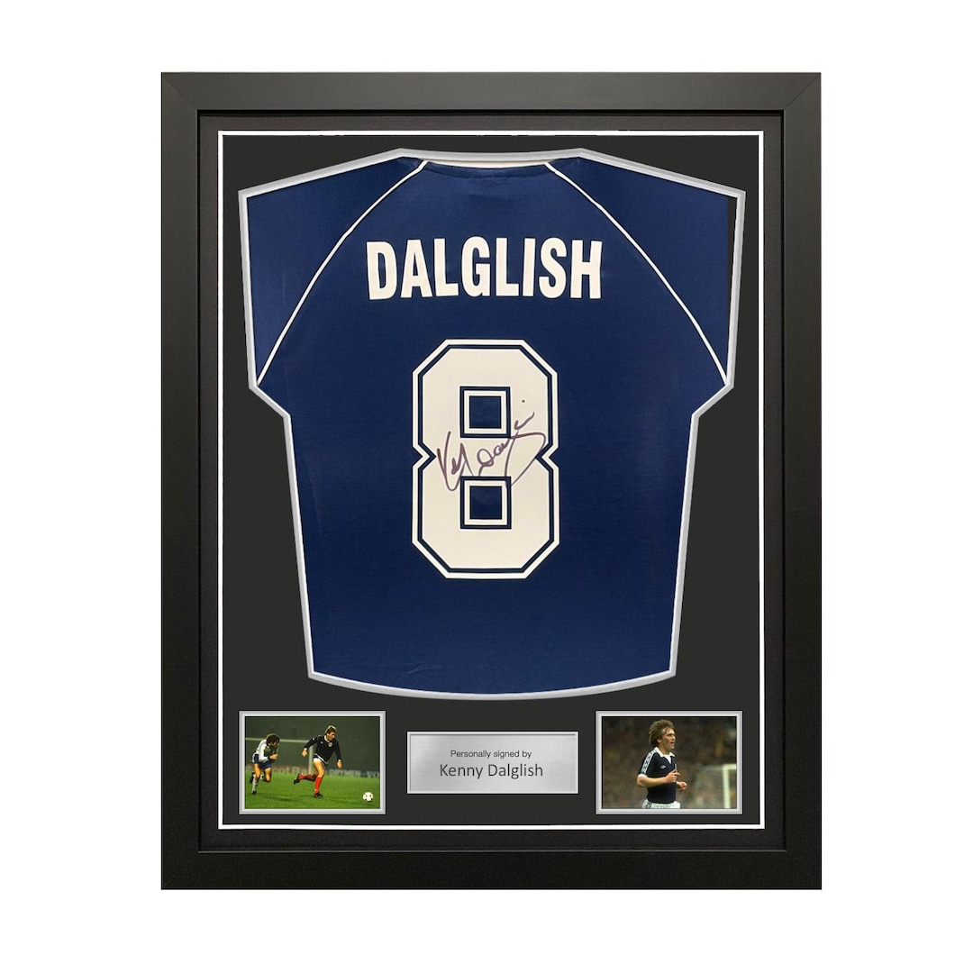 Kenny Dalglish Signed Scotland 1982 Football Shirt. Standard Frame - Etsy