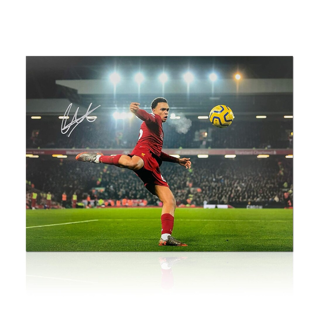 Trent Alexander-arnold Signed Liverpool Football Photo: - Etsy
