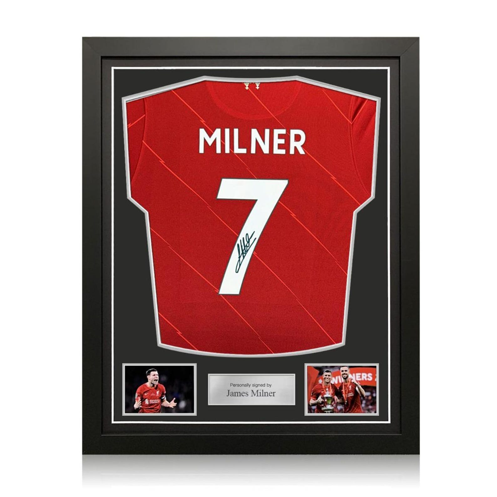 James Milner Signed Liverpool 2021-22 Football Shirt. Standard Frame - Etsy