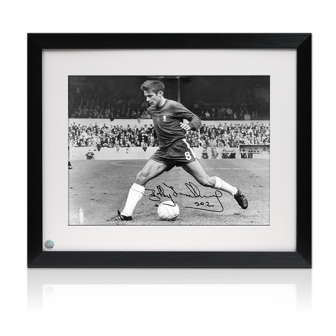 Bobby Tambling Signed Chelsea Photo: in Action. Framed - Etsy