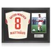 Lothar Matthäus Signed Bayern Munich 1987-88 Football Shirt. Icon Frame ...