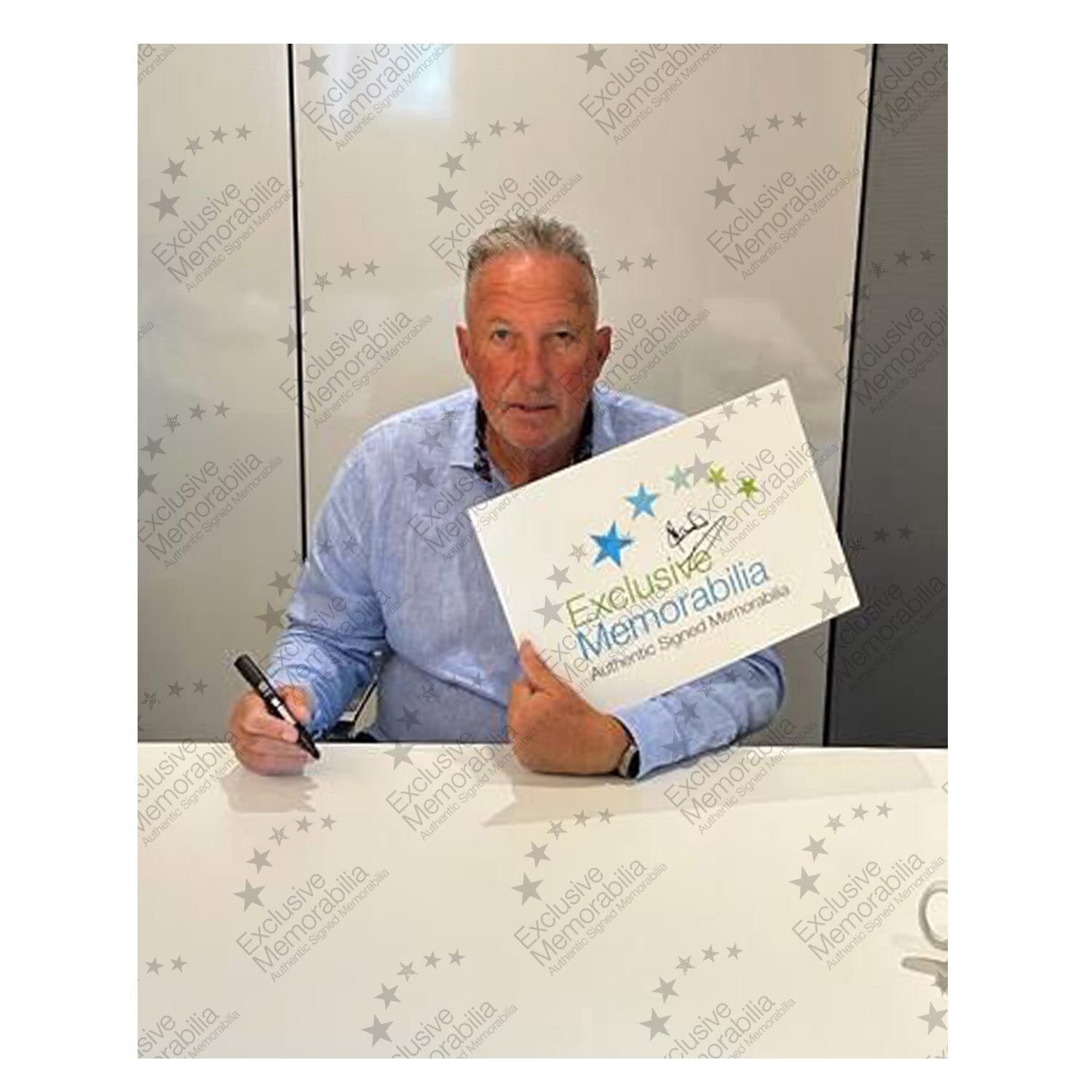 Ian Botham Signed England Cricket Photo: Cigar - Etsy