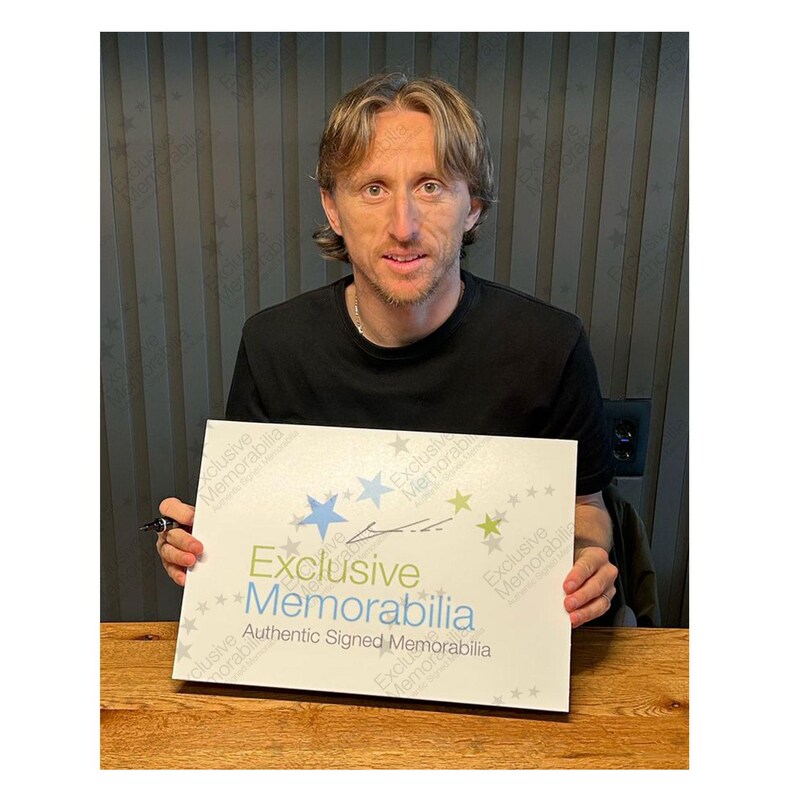 Luka Modric Signed Real Madrid 2024-25 Football Shirt - Etsy