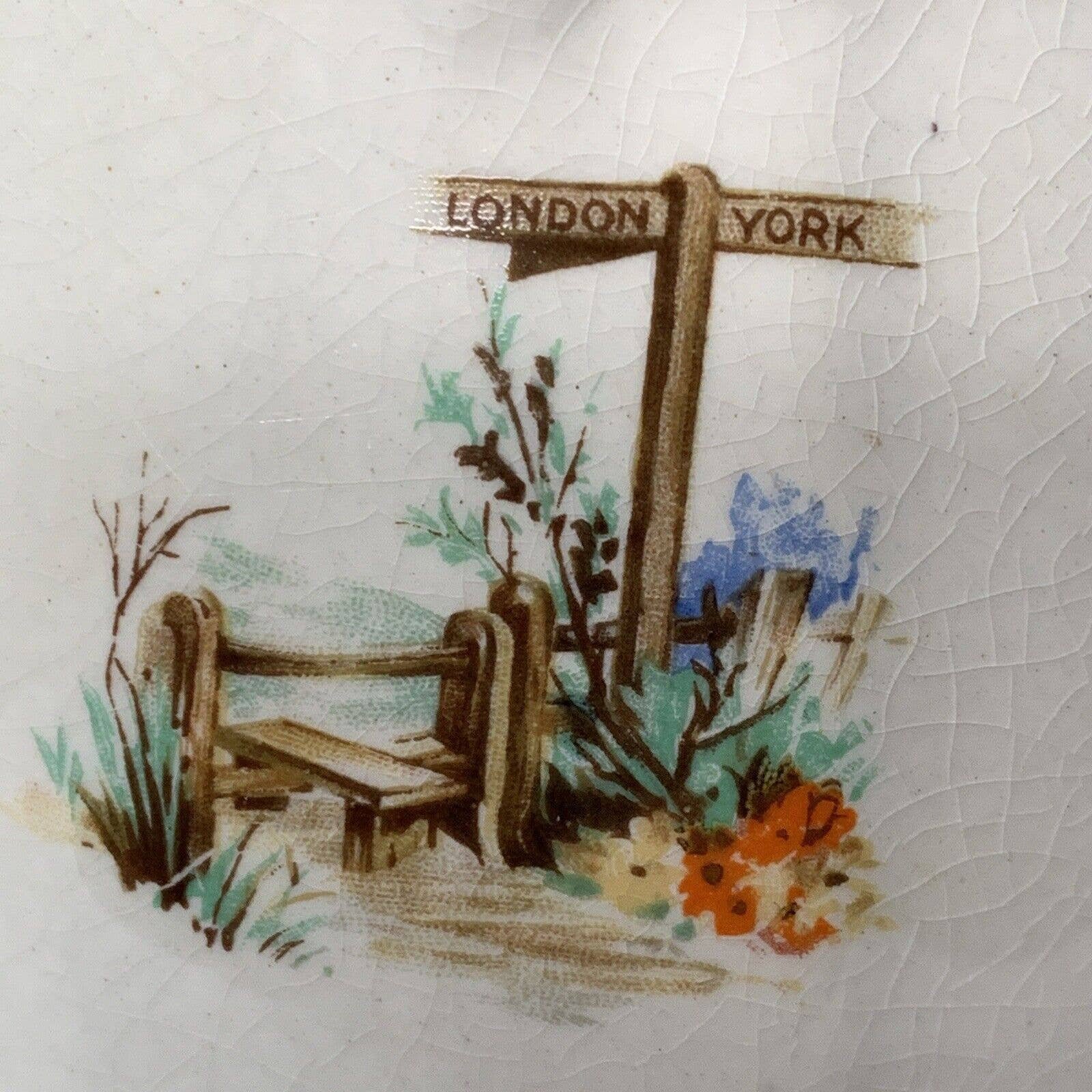 Alfred Meakin England Pitcher - English Countryside With Horses. Great ...