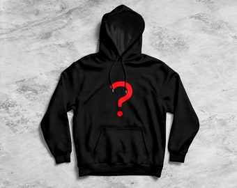Question Mark Hoodie - Etsy