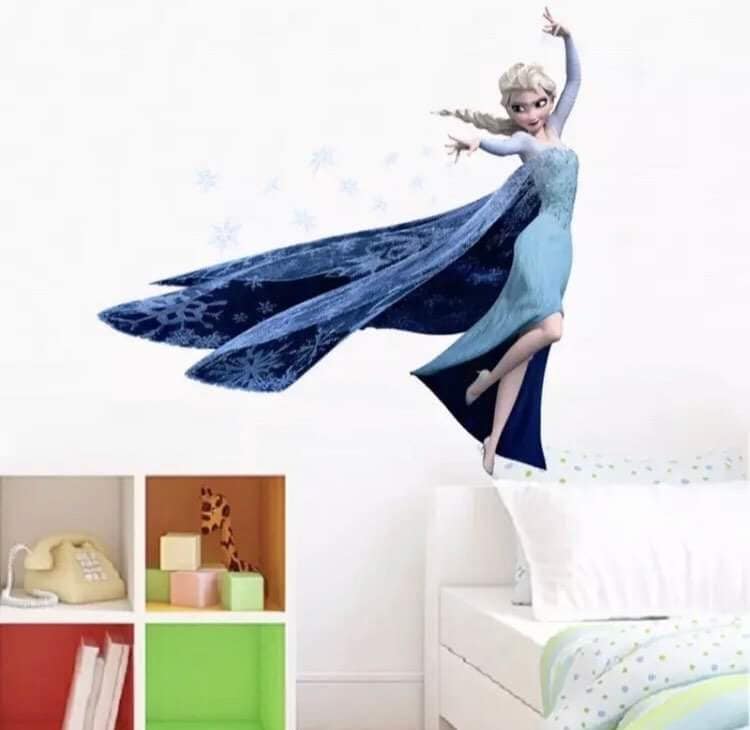 Disney Frozen 2 3D Vinyl Removeable Wall Sticker/wall Art - Etsy