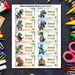 Set of Dinosaurs Printables Labels Back to School Dinosaurs - Etsy