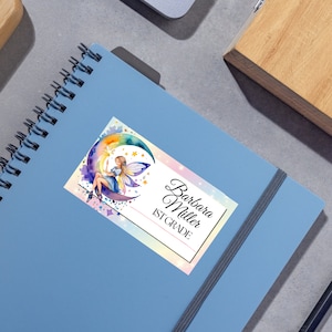 Set of Fairies Printables Labels Back to School, Fairies Stickers, Tags ...