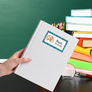 Set of Sea Animals Printables Labels Back to School, Sea Animals ...