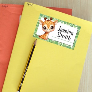 Set of Forest Animals Printables Labels Back to School, Forest Animals ...