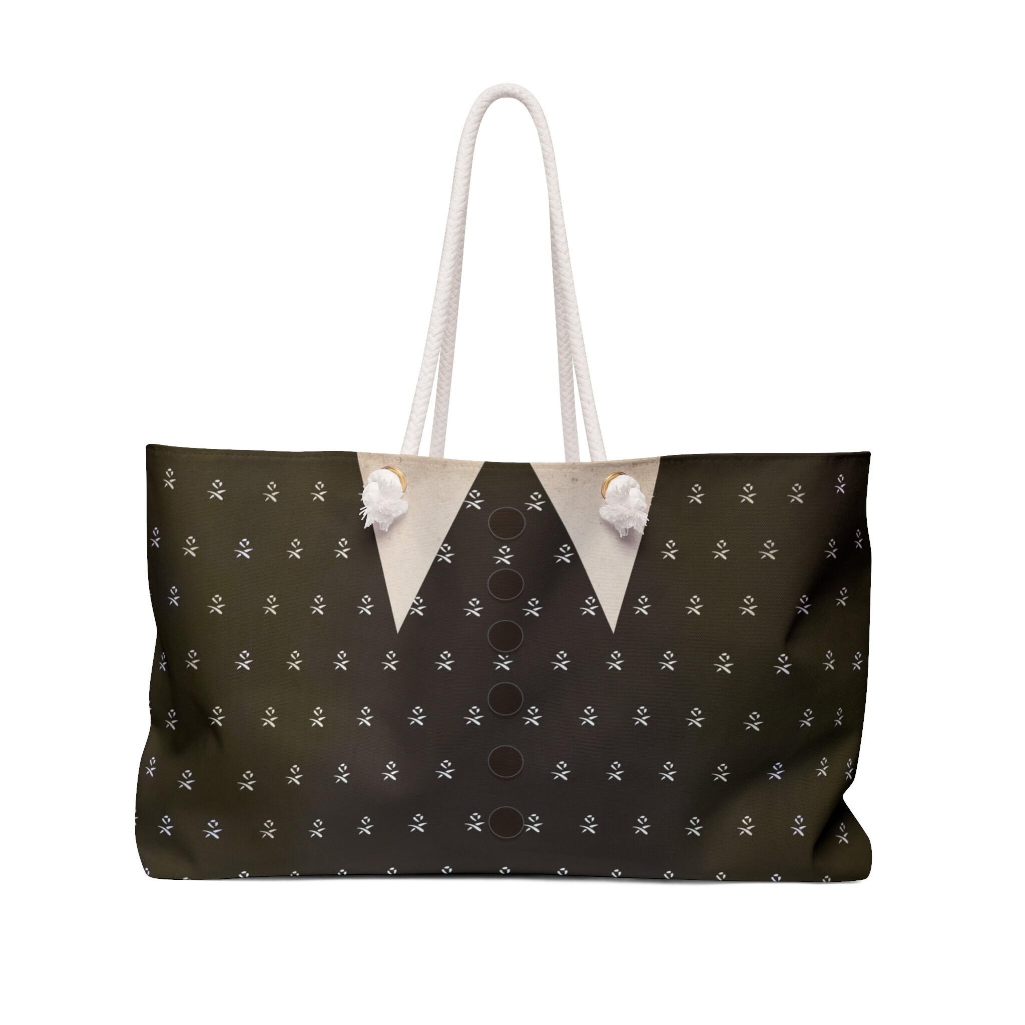 Wednesday Addams Inspired Oversized Weekender Tote - Etsy