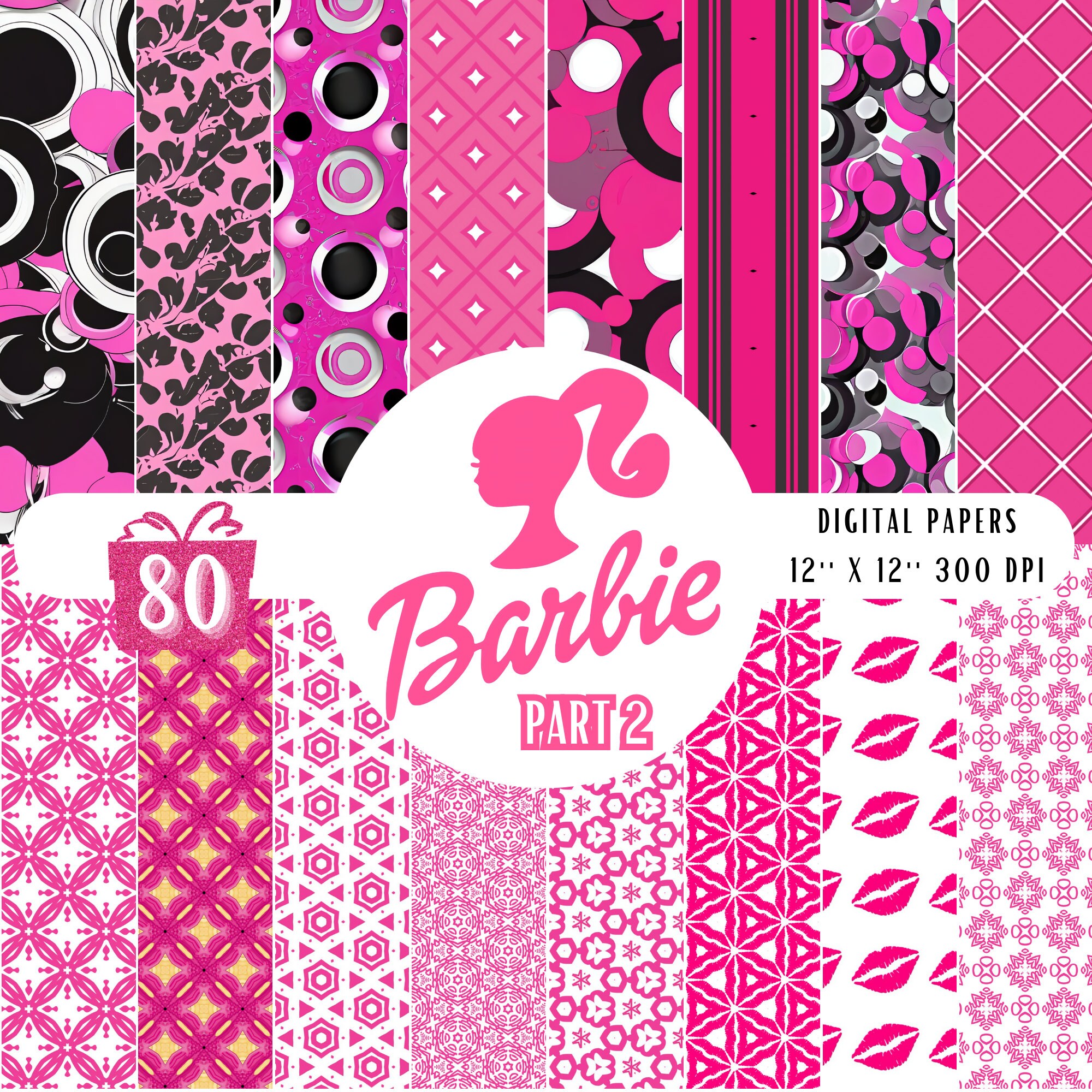 Barbie Logo Bundle SVG, Barbie Logo Vector, Barbie, 52% OFF