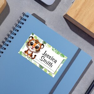 Set of Forest Animals Printables Labels Back to School, Forest Animals ...