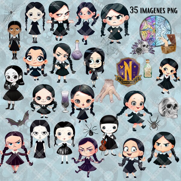 Wednesday Addams Kit - Etsy