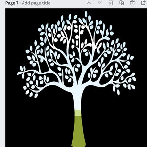 Canva Tree Shape Frames Kit - 85 Graphic Design Templates for Social ...